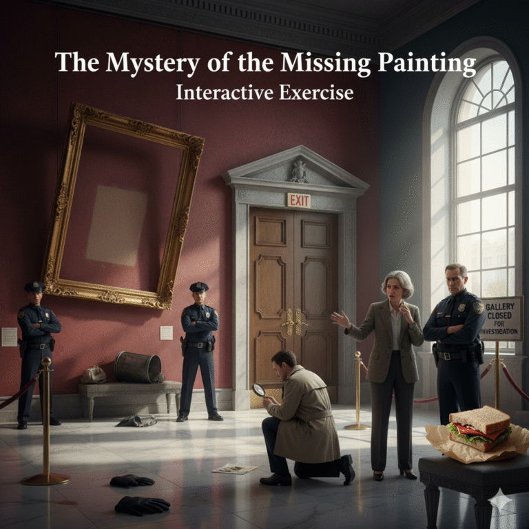 Listening – The Missing Painting – Tyndale Language Academy